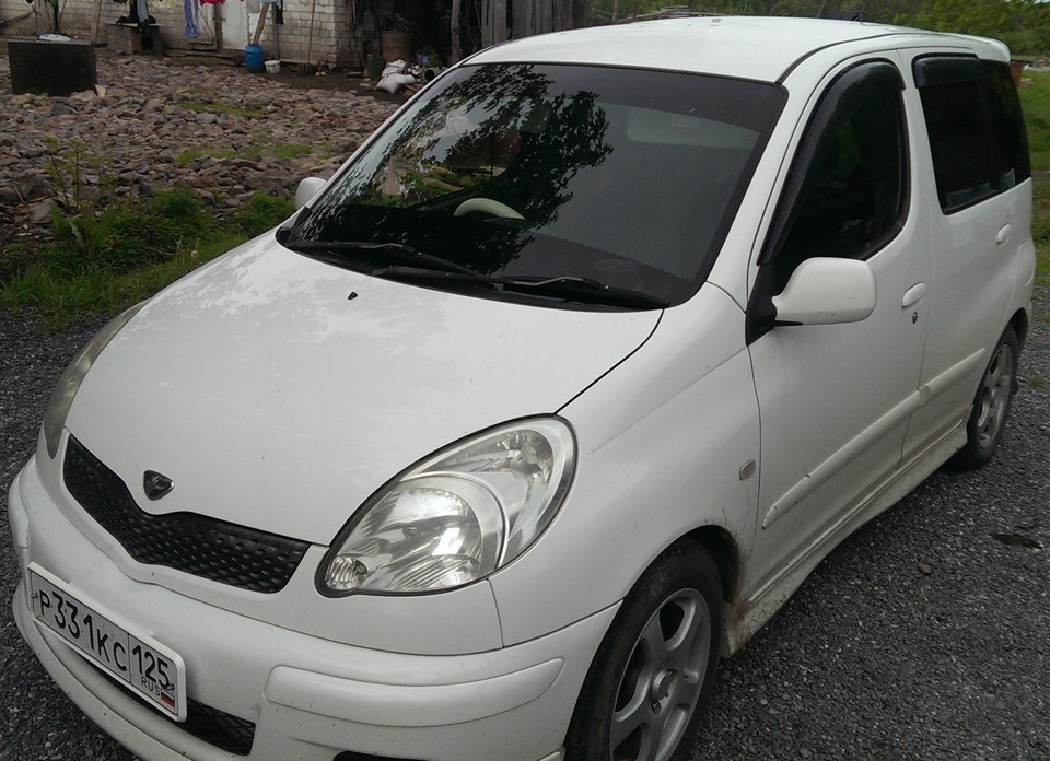 Продолжаем тонироваться))) — Toyota Funcargo, 1,3 л, 2002 года | стайлинг | DRIVE2