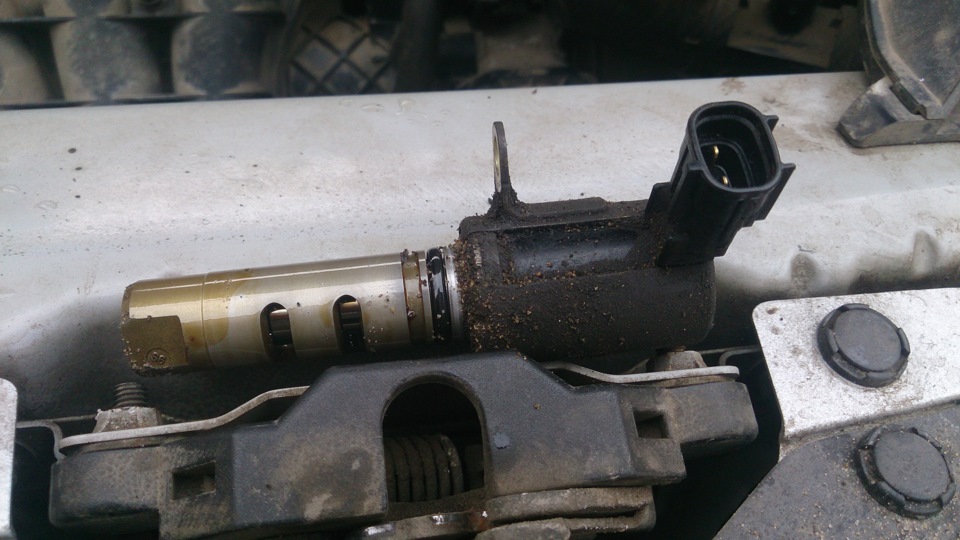 Проверка клапана упр.подачей масла MIVEC(MR984259) — Mitsubishi Colt VI ...