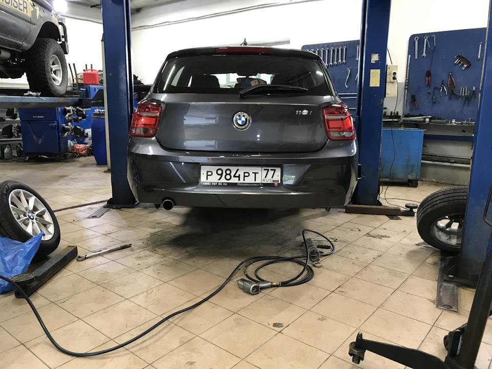 Борьба с занижением — BMW 1 series (F20), 1,6 л, 2012 года | поломка ...