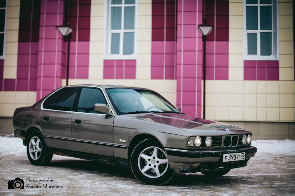 Мини-фотосессия BMW E34 — DRIVE2