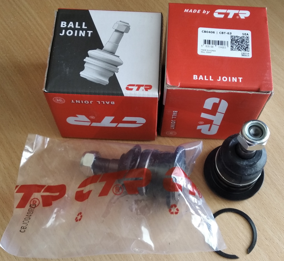 CBT63 Шаровая опора CTR | Запчасти на DRIVE2