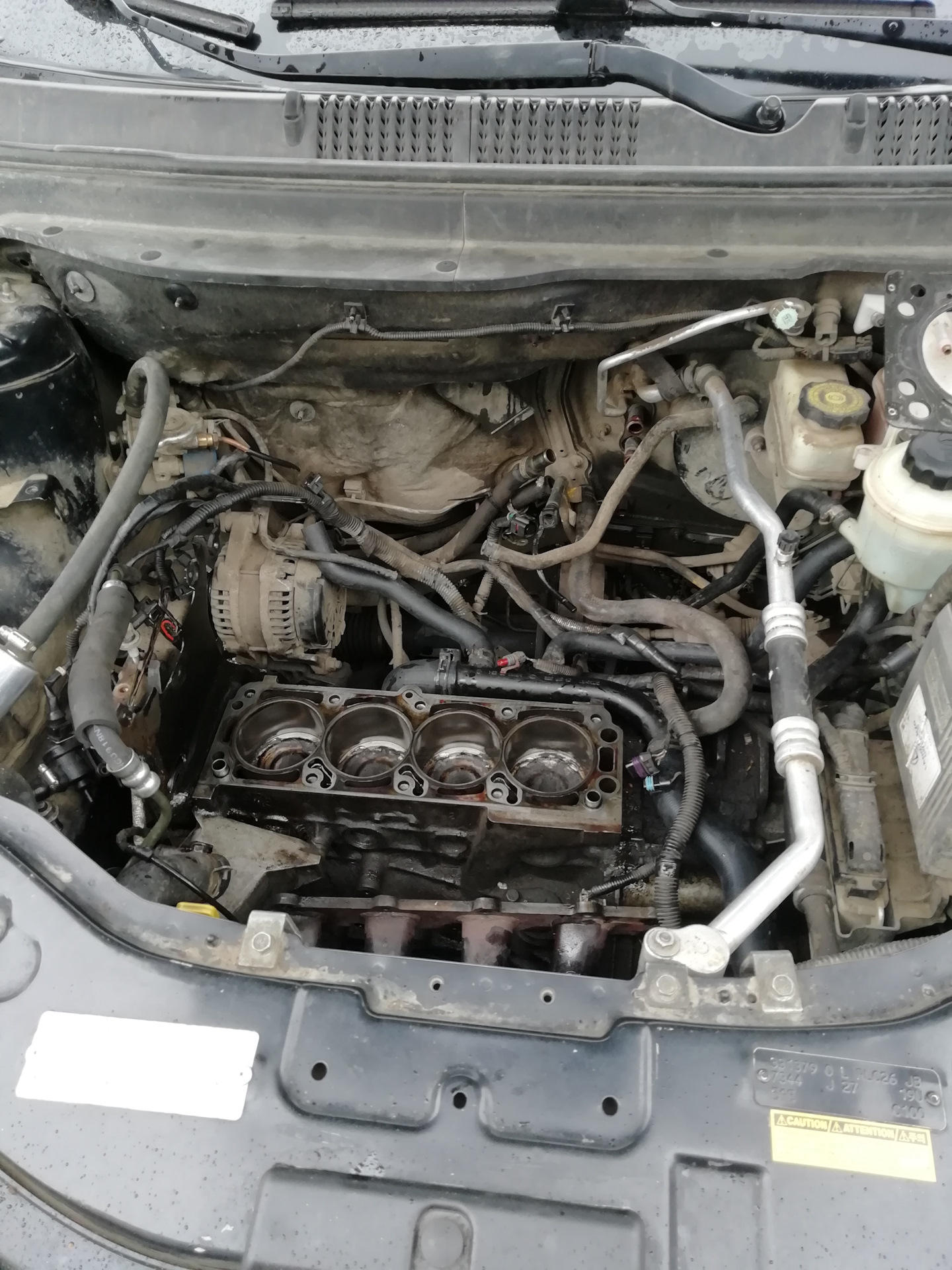 Прокладка клапанной крышки и не только — Chevrolet Captiva (1G), 2,4 л ...