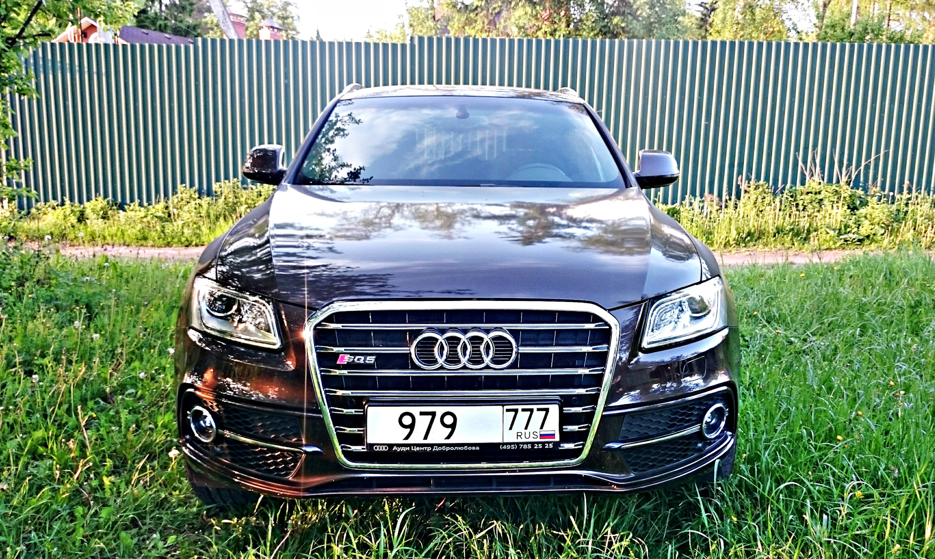 Замена штатной решетки на SQ — Audi Q5 (1G), 2 л, 2015 года | стайлинг | DRIVE2