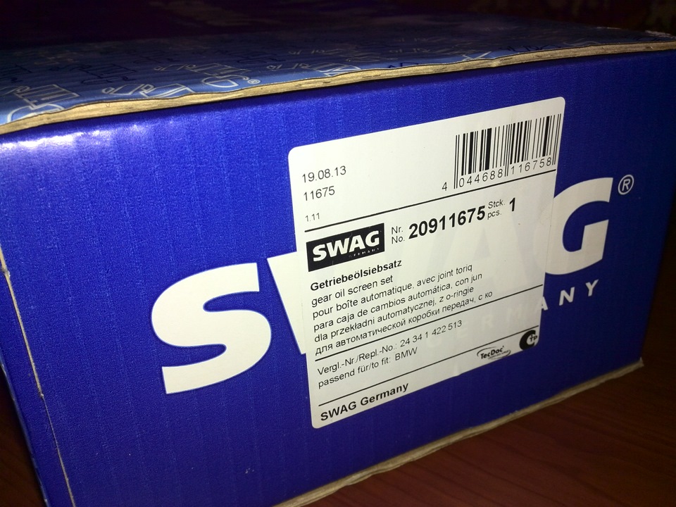 24341422513 Масляный фильтр BMW | Запчасти на DRIVE2