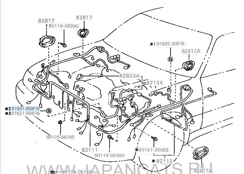 Подготовка к электрике — Lexus GS (JZS147), 3 л, 1997 года | своими ...