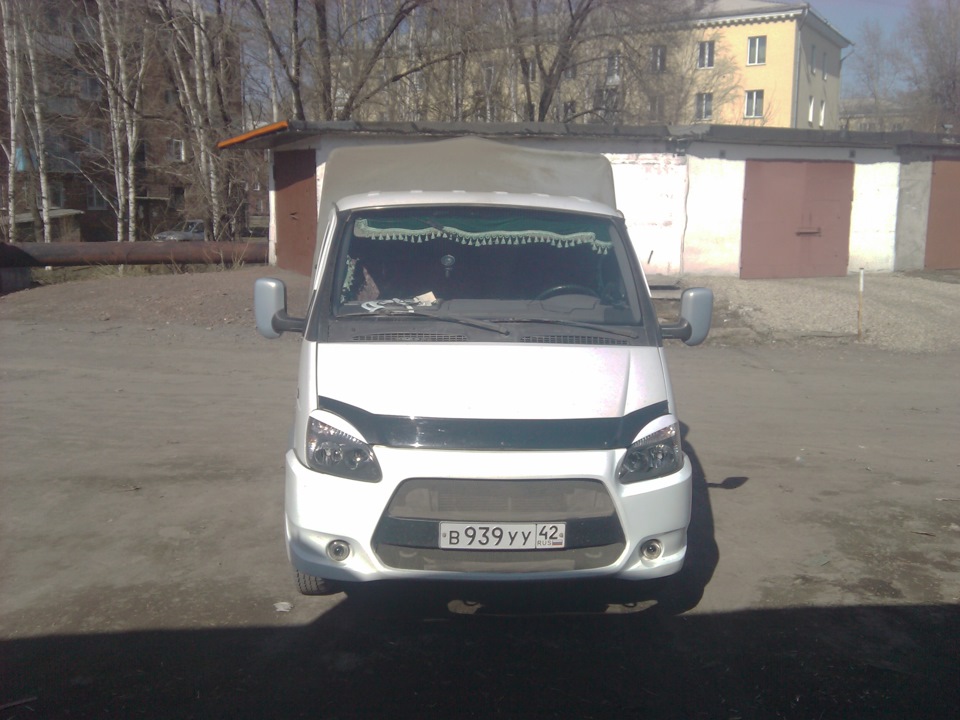 Реснички — ГАЗ Газель, 2,4 л, 2004 года | просто так | DRIVE2
