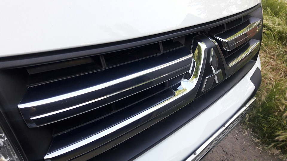 Защита хрома — Mitsubishi Pajero (4G), 3,2 л, 2010 года | аксессуары ...