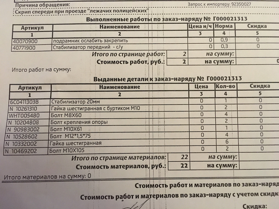 Скрип по гарантии — Skoda Rapid (1G), 1,6 л, 2016 года | визит на ...