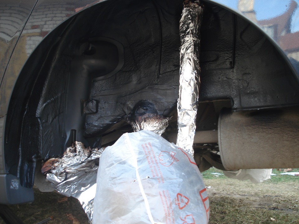 Установка подклырок — Nissan Almera V (G11/15), 1,6 л, 2014 года ...