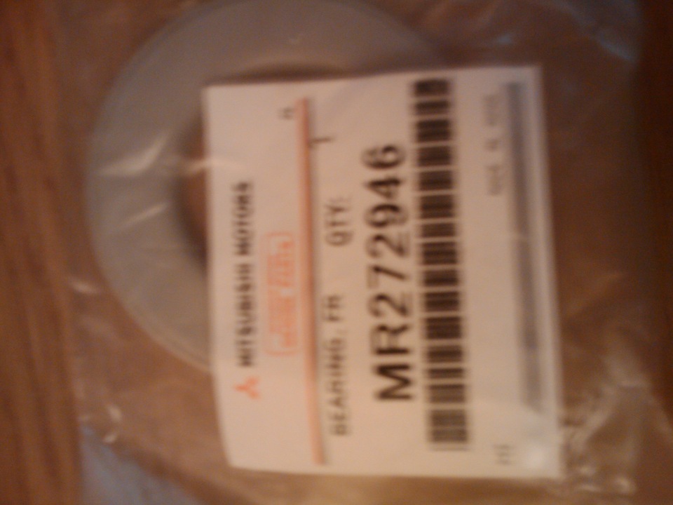 MR272946 Подшипник Mitsubishi | Запчасти на DRIVE2