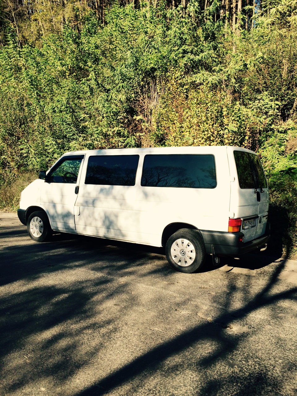 Осенняя фотосессия)) — Volkswagen Transporter T4, 2,5 л, 2002 года ...