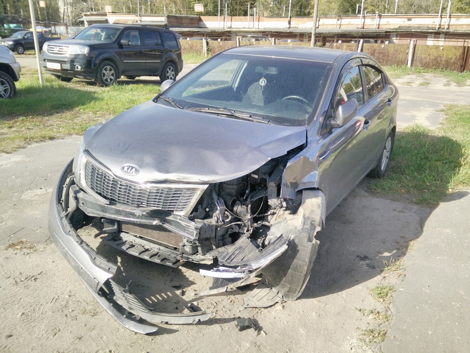 16. Авария и восстановление #1 — KIA Rio (3G), 1,6 л, 2012 года | ДТП ...