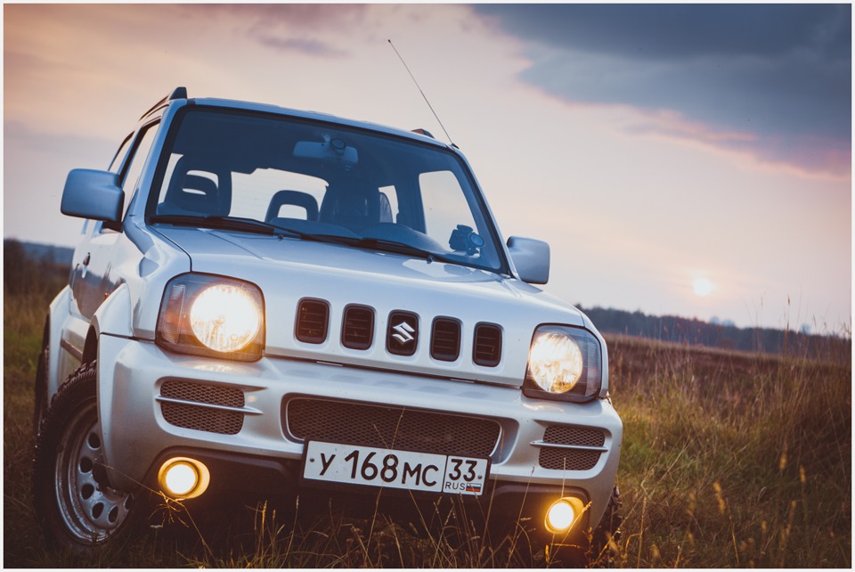 Новых фото чуть + фото молдинга на крыше — Suzuki Jimny (1G), 1,3 л ...