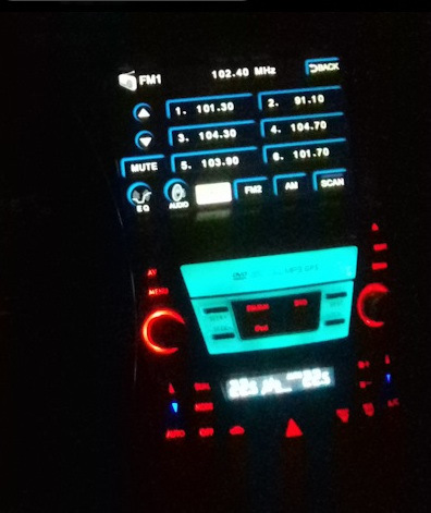 Подсветка магнитолы Fly Audio — Subaru Outback (BR), 2,5 л, 2009 года | просто так | DRIVE2