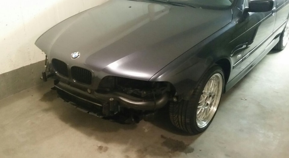БМВ е39 установка м5 бампера. — BMW 5 series (E39), 2,5 л, 2002 года ...