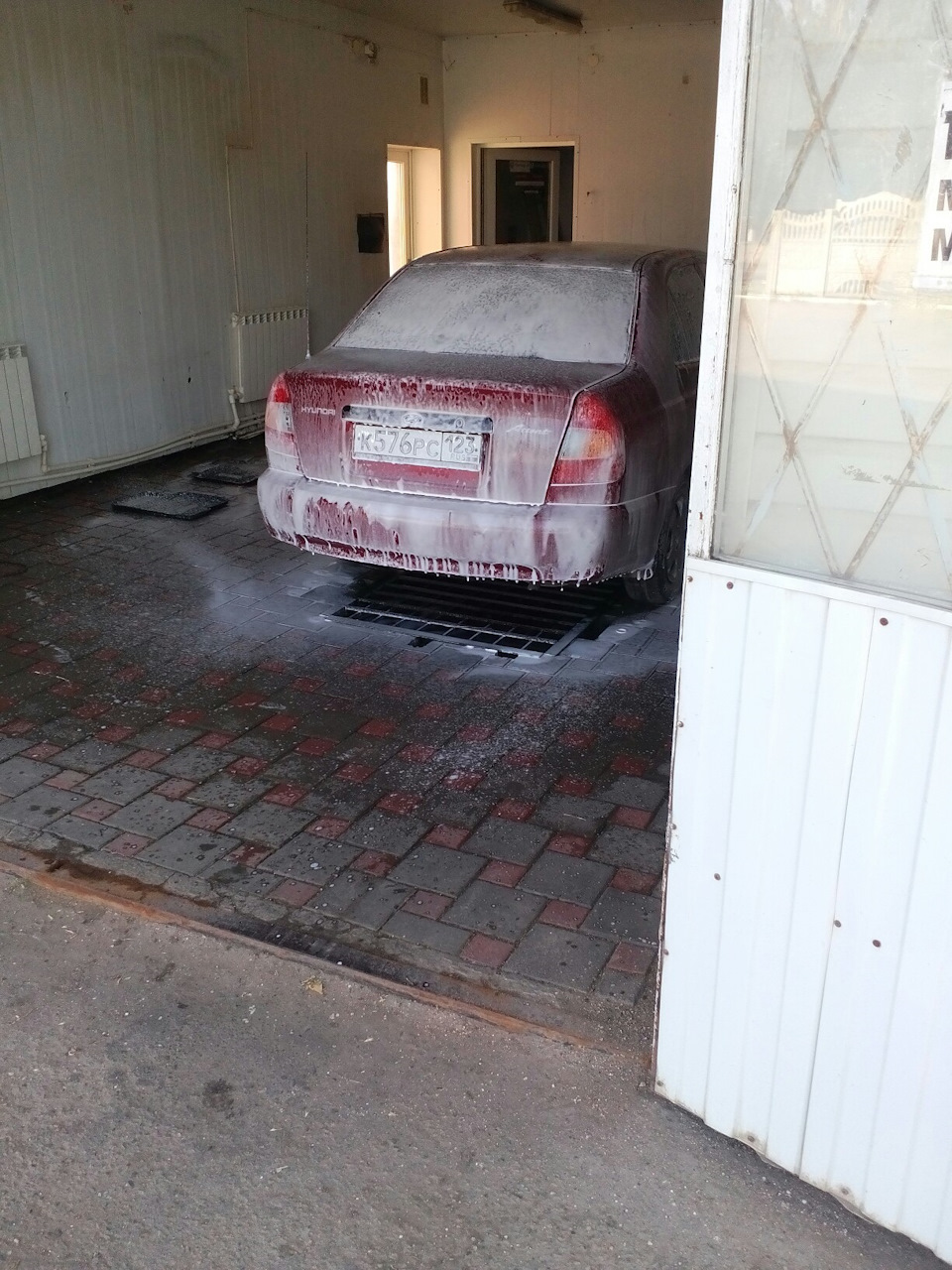 Запись от 21 июня 16:17 — Hyundai Accent (2G), 1,5 л, 2004 года | мойка ...
