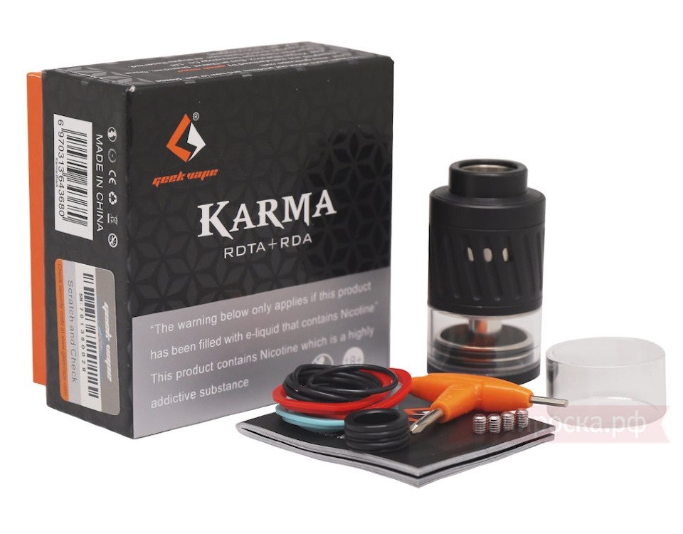 GeekVape Karma RDTA & RDA — Сообщество «Vape Сообщество» на DRIVE2