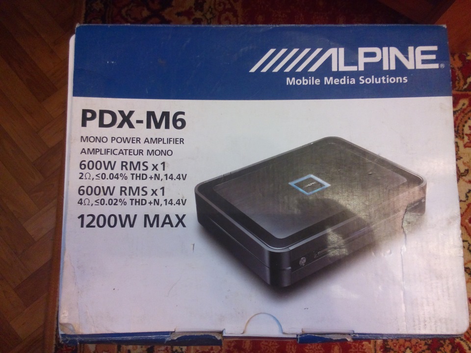 Моноблок Alpine pdx-m6 — Lada 21099, 1,5 л, 1997 года | автозвук | DRIVE2