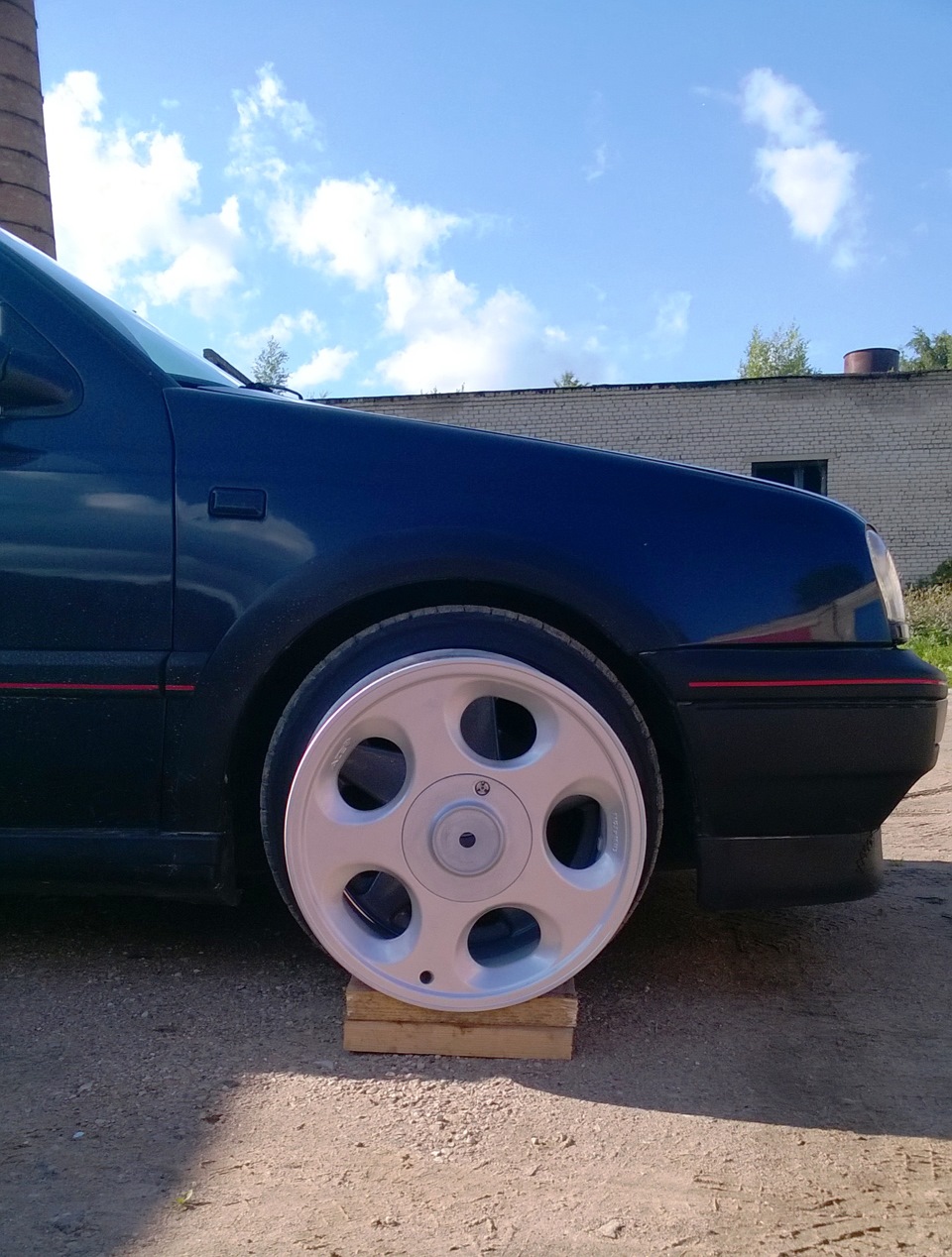 Azev B — Volkswagen Golf Mk3, 1,8 л, 1992 года | колёсные диски | DRIVE2