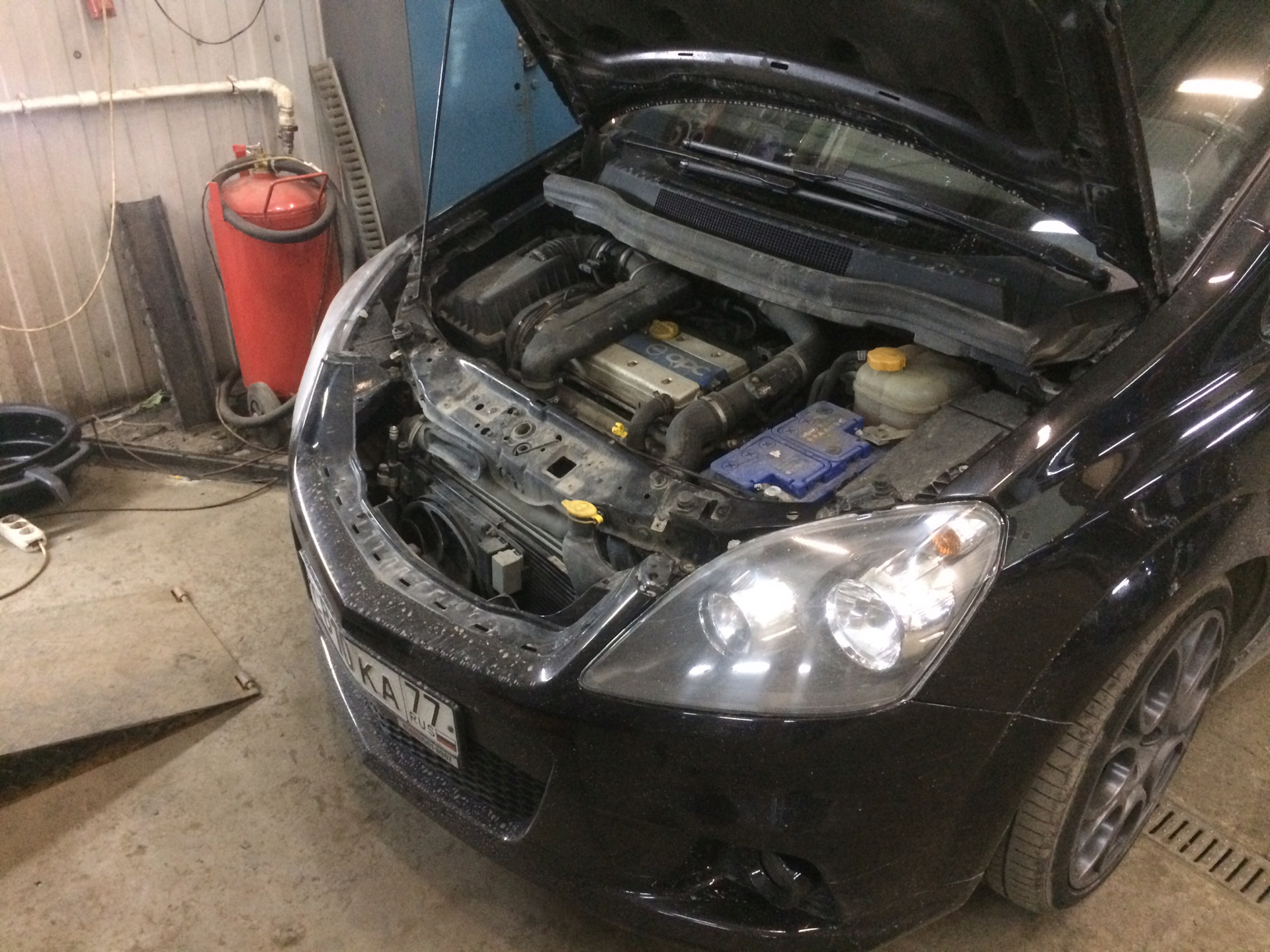 Холодок к лету! — Opel Zafira OPC B, 2 л, 2008 года | визит на сервис ...