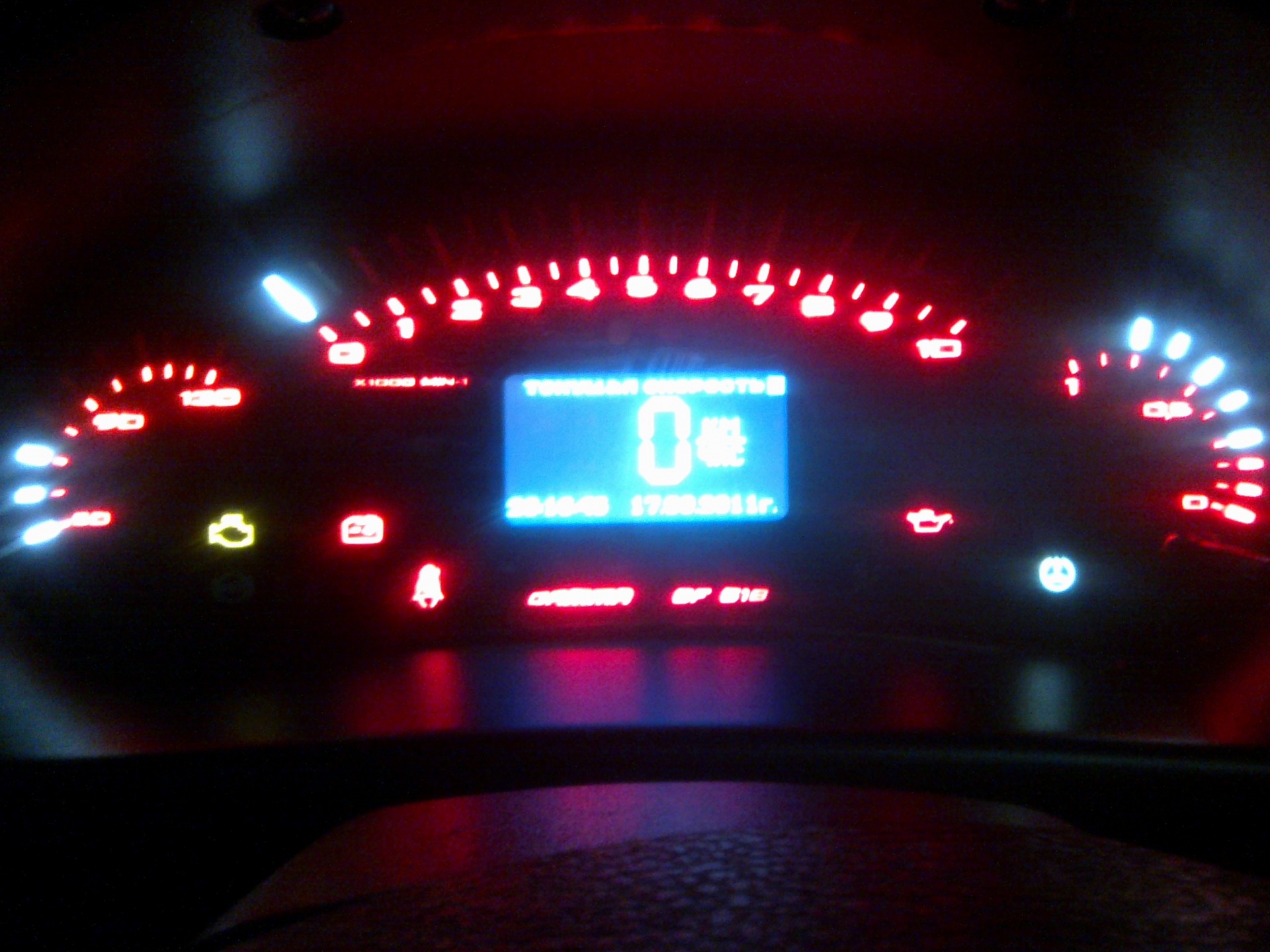 Поставил приборку и японские штучки — Lada Приора универсал, 1,6 л ...