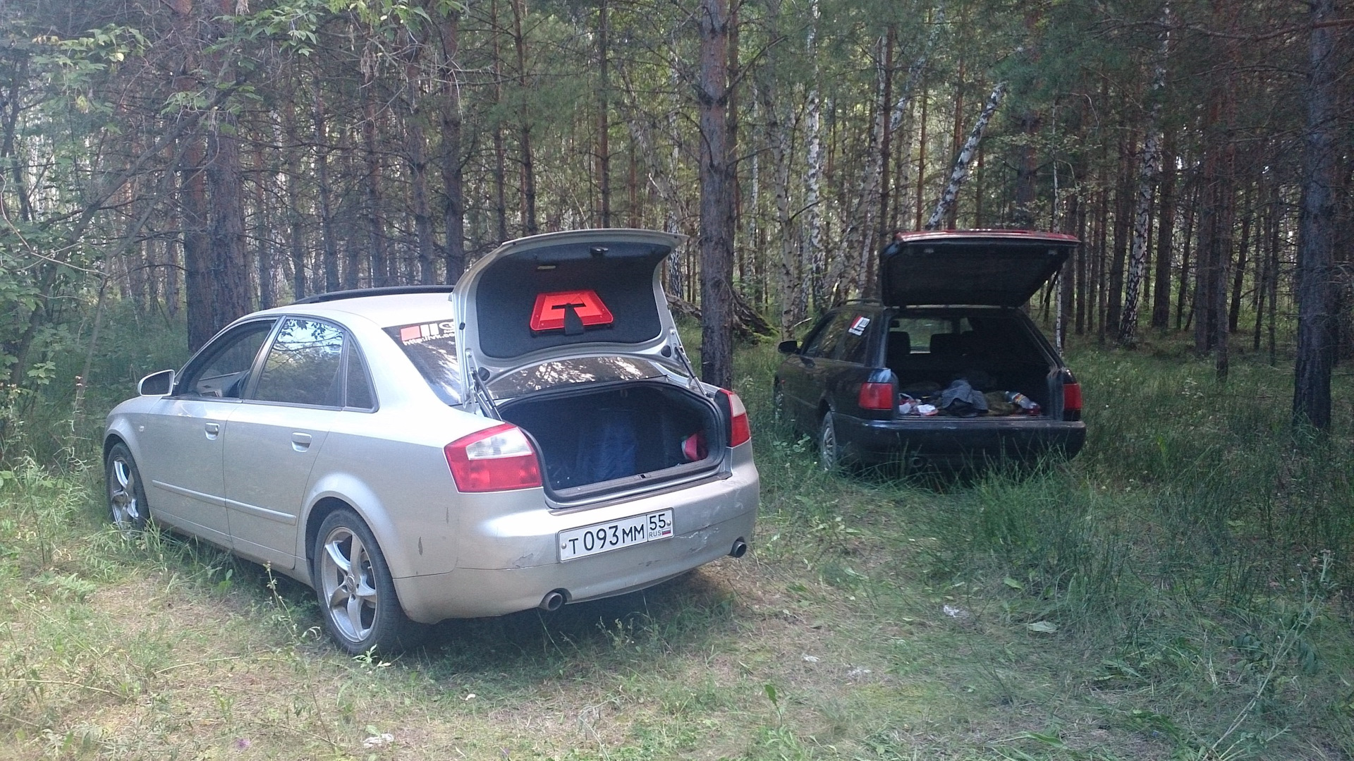 Встреча клуба 07.08.16. "vk.com/audi55" — Audi A6 Avant (C4), 2 л, 1995 года | встреча | DRIVE2