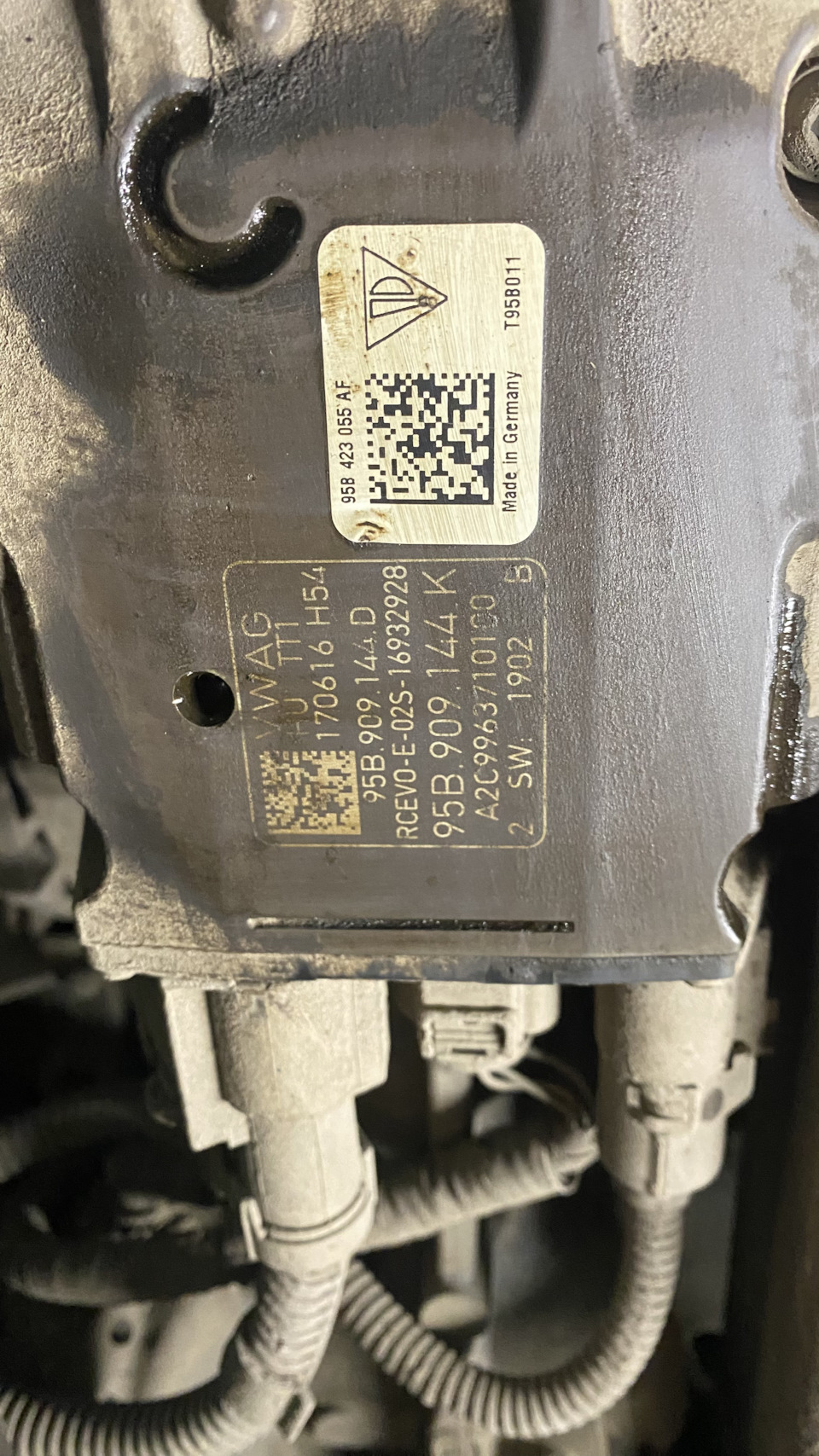 95B423055AF Рулевая рейка VAG | Запчасти на DRIVE2