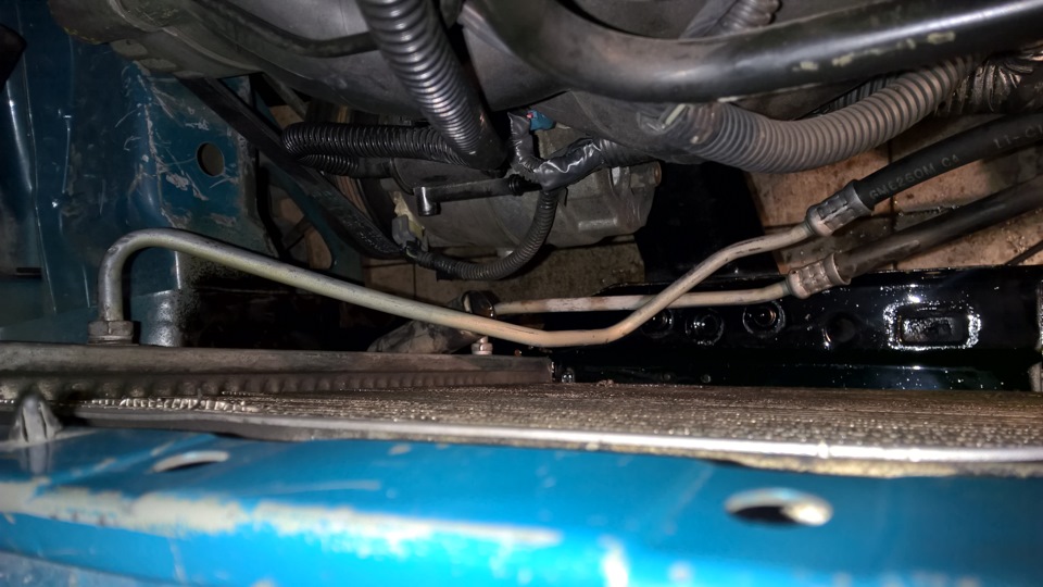 Шланги тосольные и АКПП — Pontiac Grand Am, 2,4 л, 1995 года | своими ...