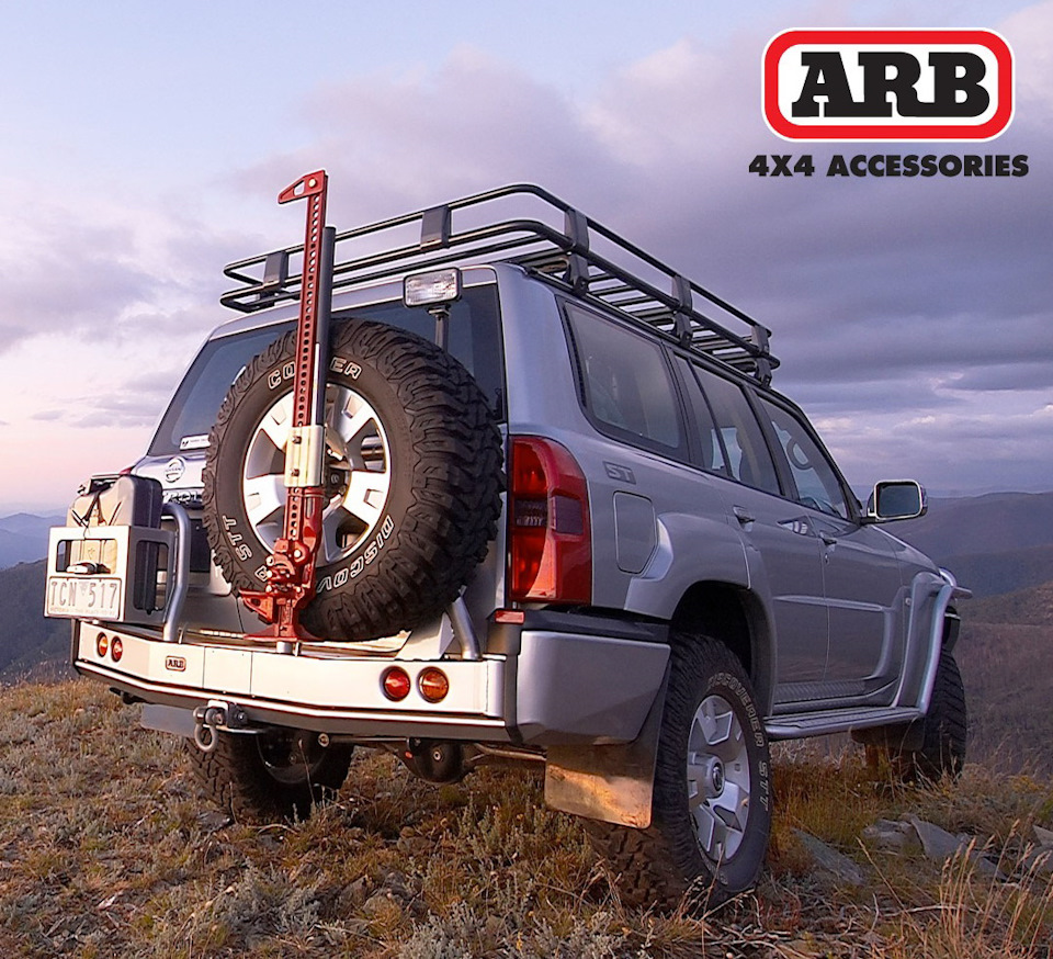 Задний силовой бампер ARB — 1 — Nissan Patrol GR II (Y61), 6,5 л, 1999 ...