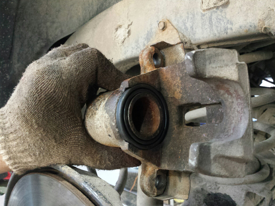 Тормозная система — Toyota Land Cruiser 200, 4,7 л, 2008 года | визит ...