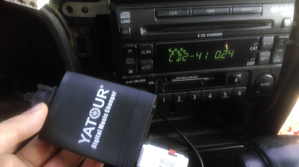 Сам Подключил Адаптер Yatour- звук чёткий — DRIVE2