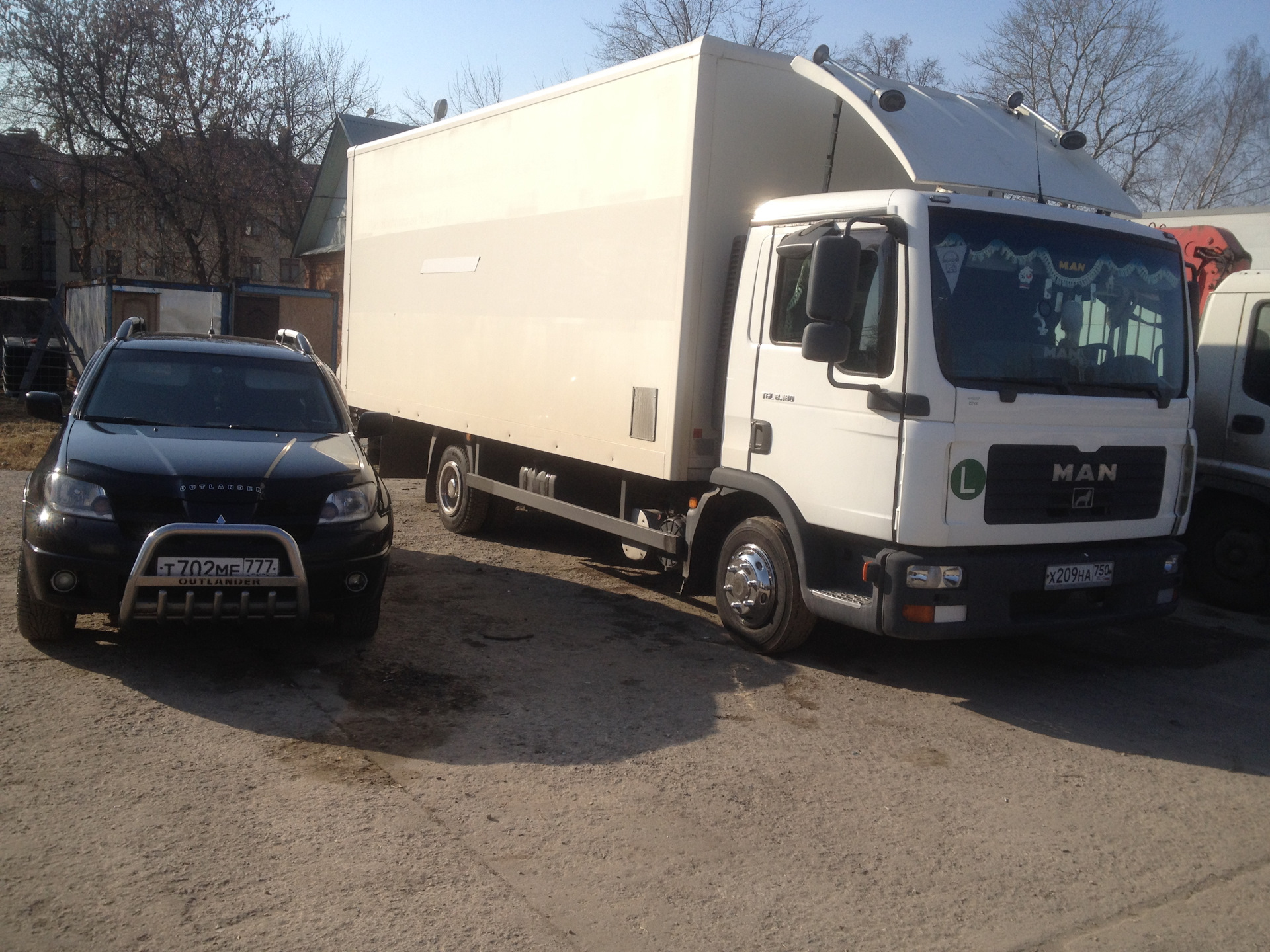 Домашние кони — MAN TGL 8 180, 4,6 л, 2008 года | фотография | DRIVE2