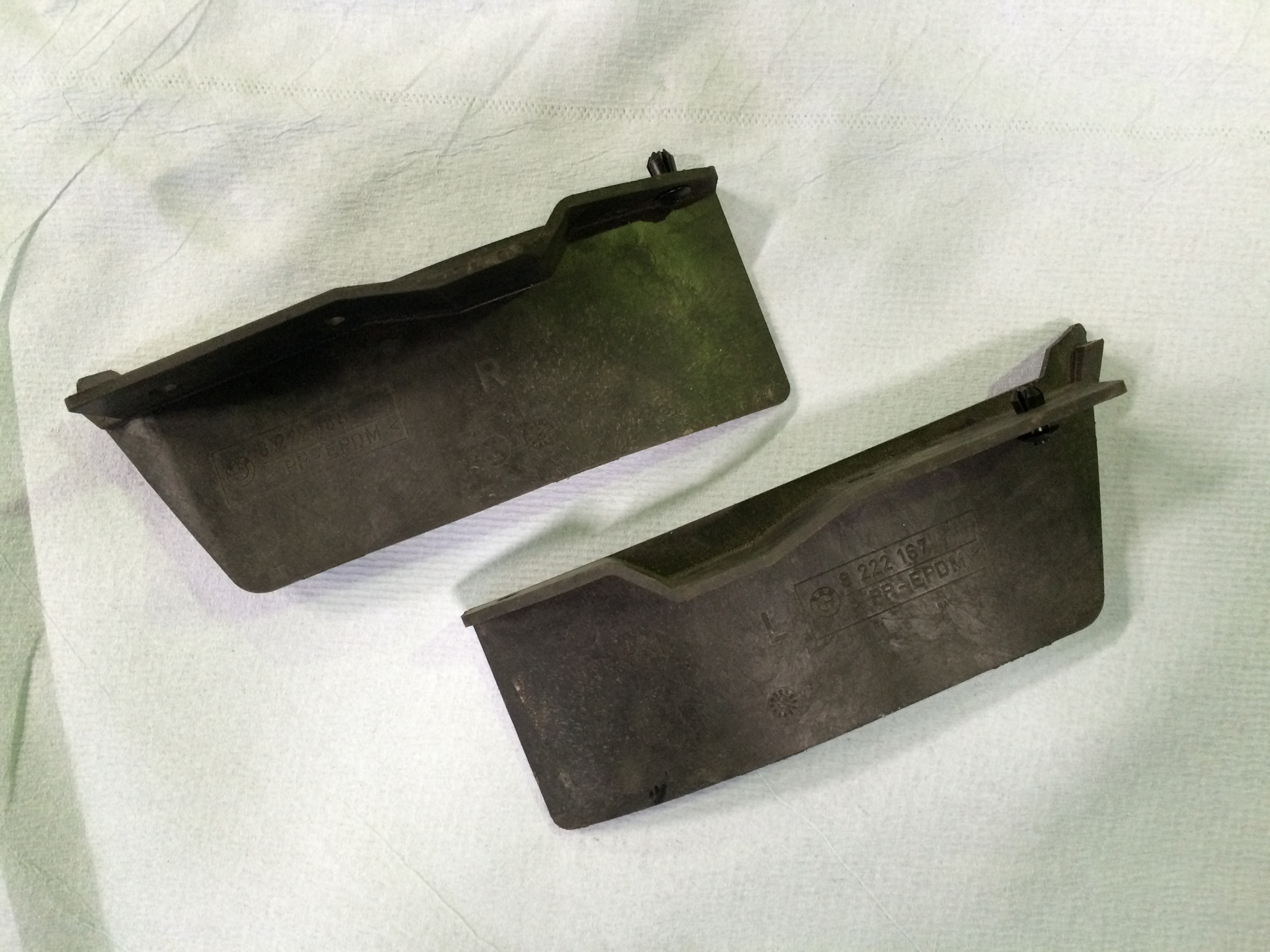 Подпорные скосы щитка швеллера_OEM — BMW 5 series (E39), 4,4 л, 2002 ...