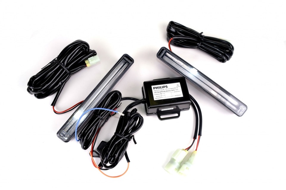 ходовые огни philips LED DayLightGuide — Acura RDX (1G), 2,3 л, 2007 ...