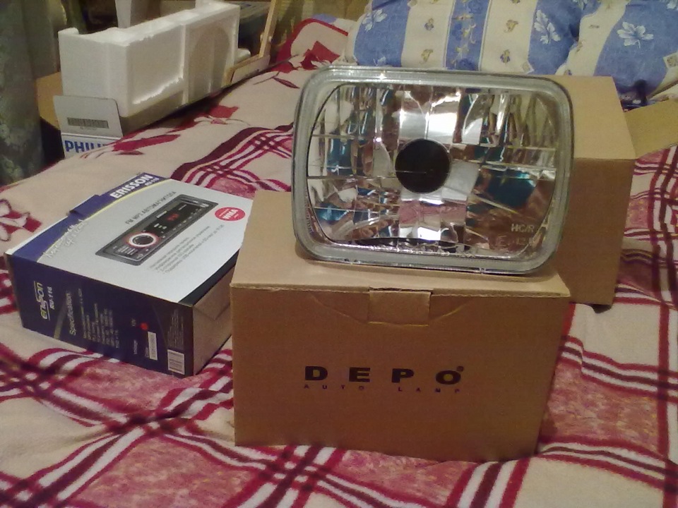 Depo хрусталь и другая мелочевка — Toyota Corolla (70), 1,3 л, 1987 ...