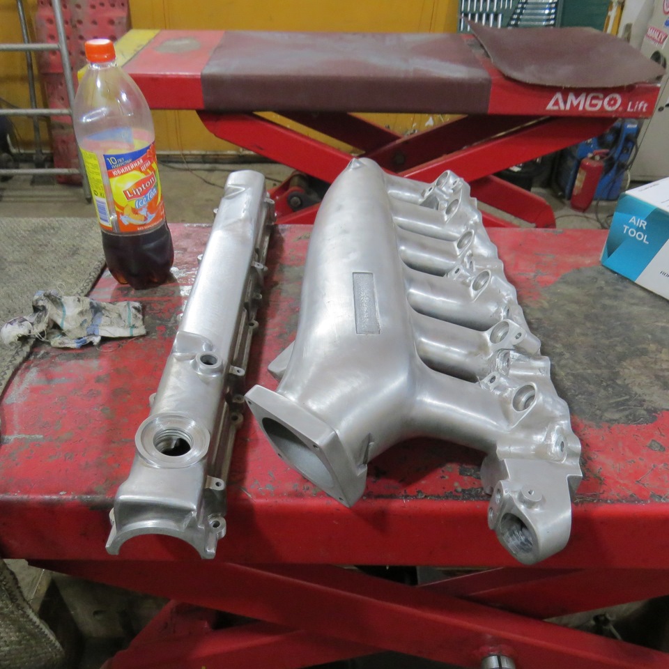 Подготовка к сборке RB25DET (КОЛЛЕКТОРА). — Nissan Cefiro (A31), 2,5 л, 1990 года | своими ...