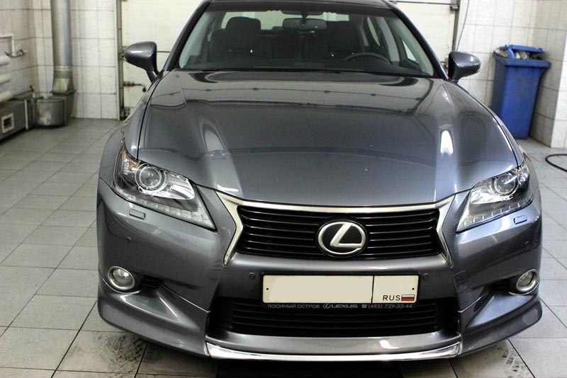 Передняя губа Modellista — Lexus GS (L10), 3,5 л, 2012 года | тюнинг ...