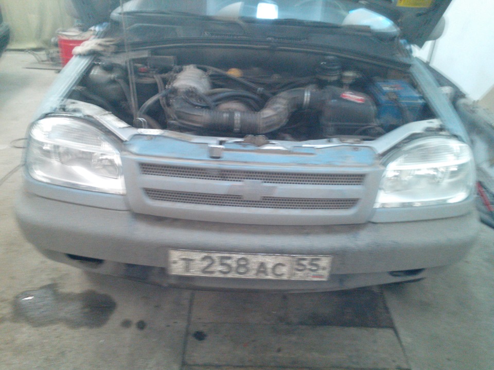 долгожданная левая фара! — Chevrolet Niva (1G), 1,7 л, 2006 года ...