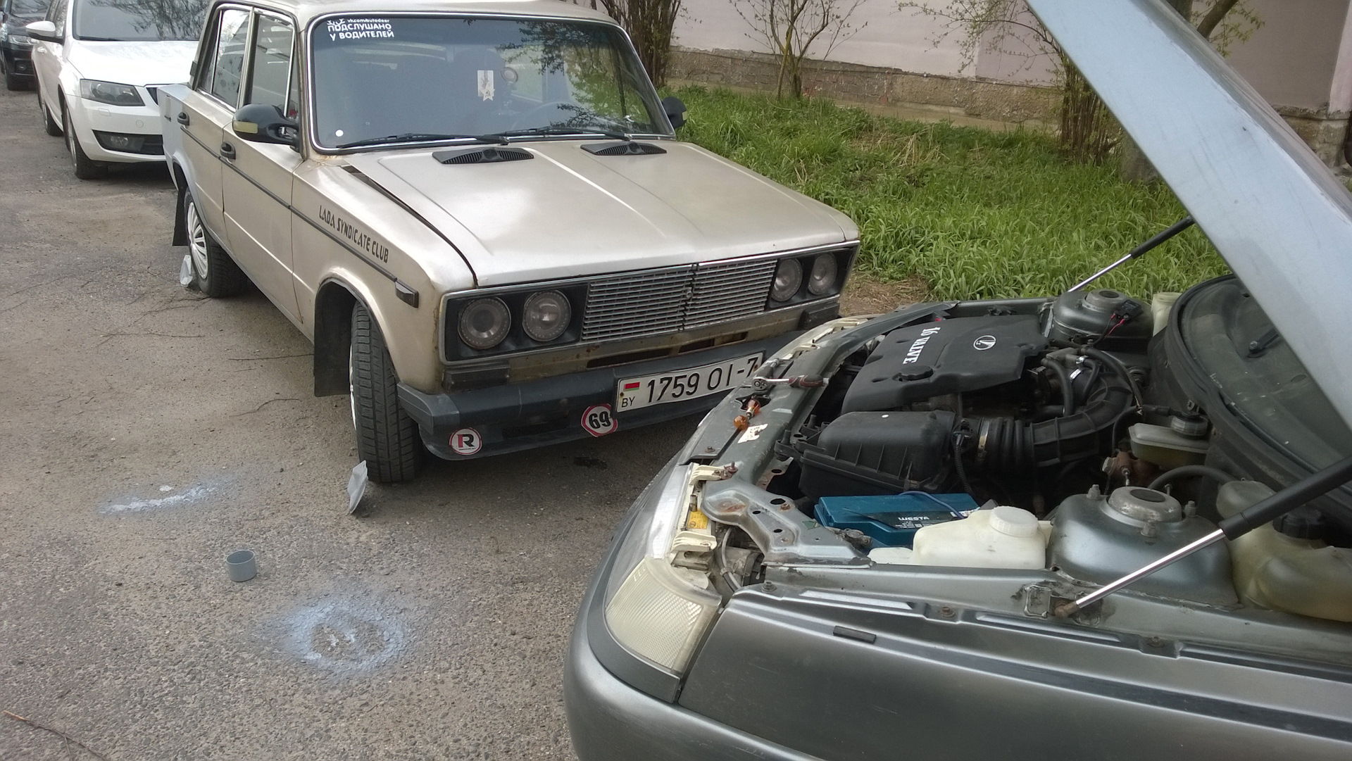 Навестил шестёрочку — Lada 21124, 1,6 л, 2007 года | просто так | DRIVE2