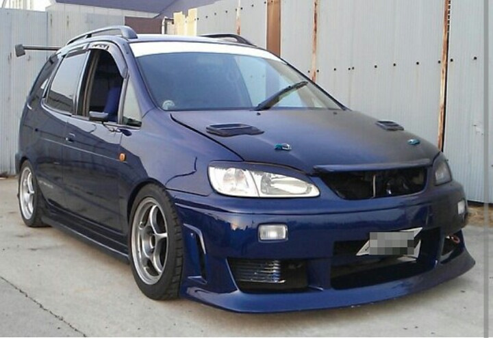 Свапнутый спасик — Toyota Corolla Spacio (E110), 1,8 л, 1997 года ...
