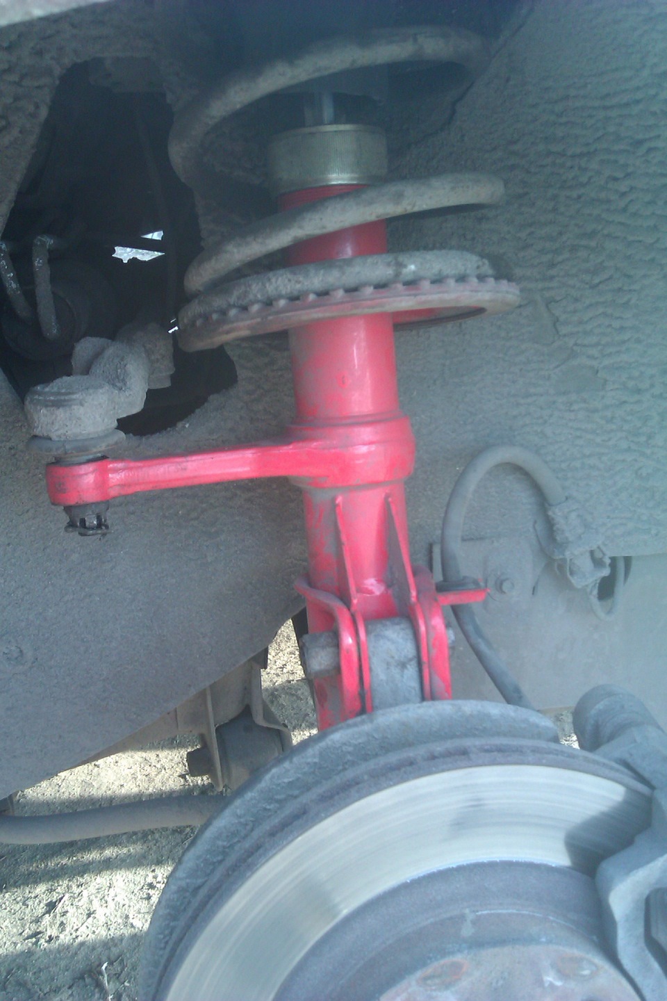 Стойки передние ss20 -70 спорт) — Lada 21124, 1,6 л, 2007 года | запчасти | DRIVE2