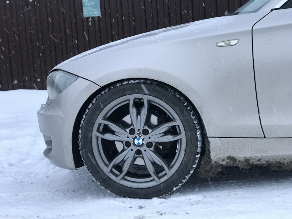 Зима на стиле 436 — BMW 1 series Coupe (E82), 3 л, 2008 года | колёсные ...