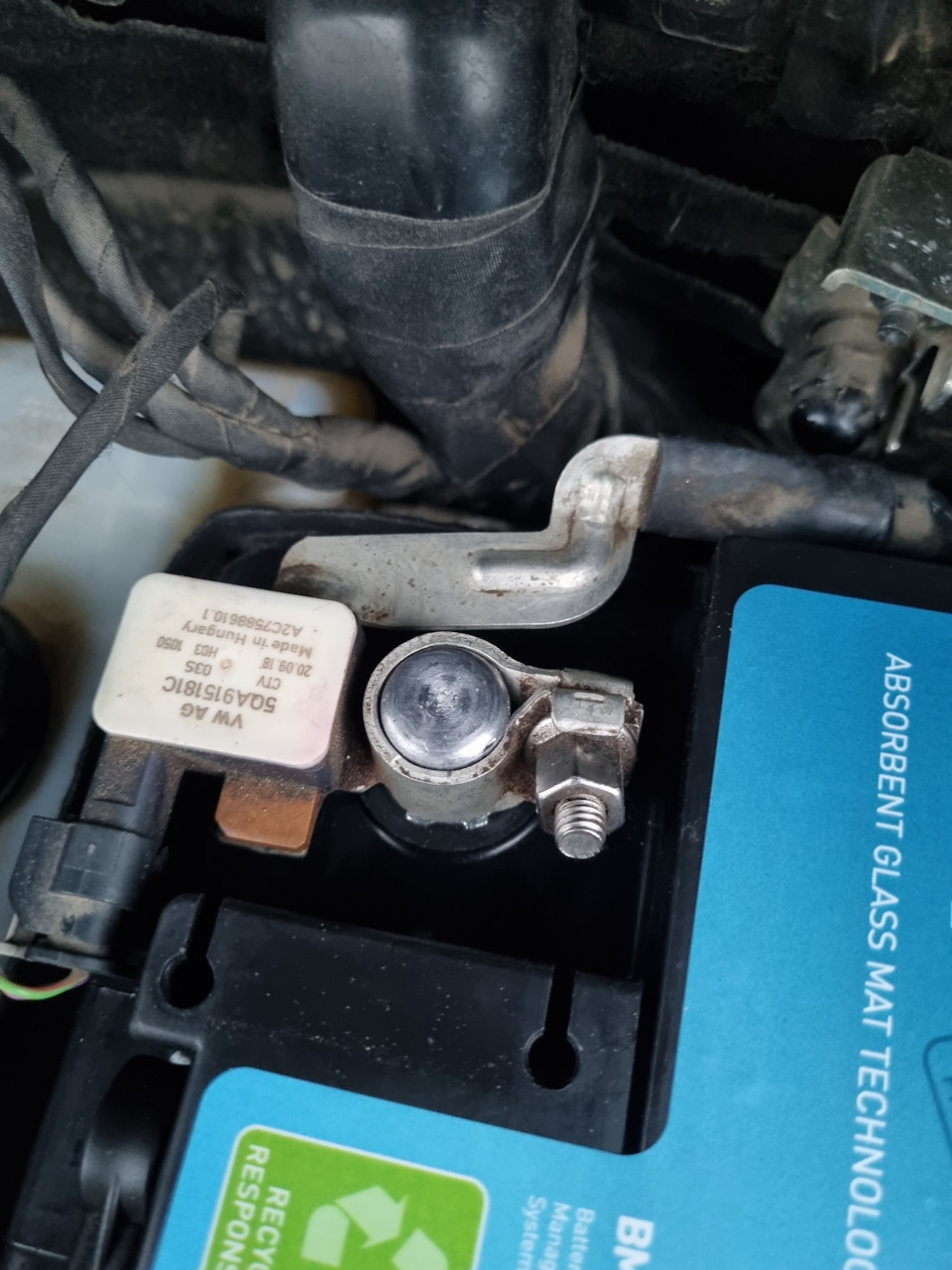 5QA915181C Бу контроля акб VAG | Запчасти на DRIVE2