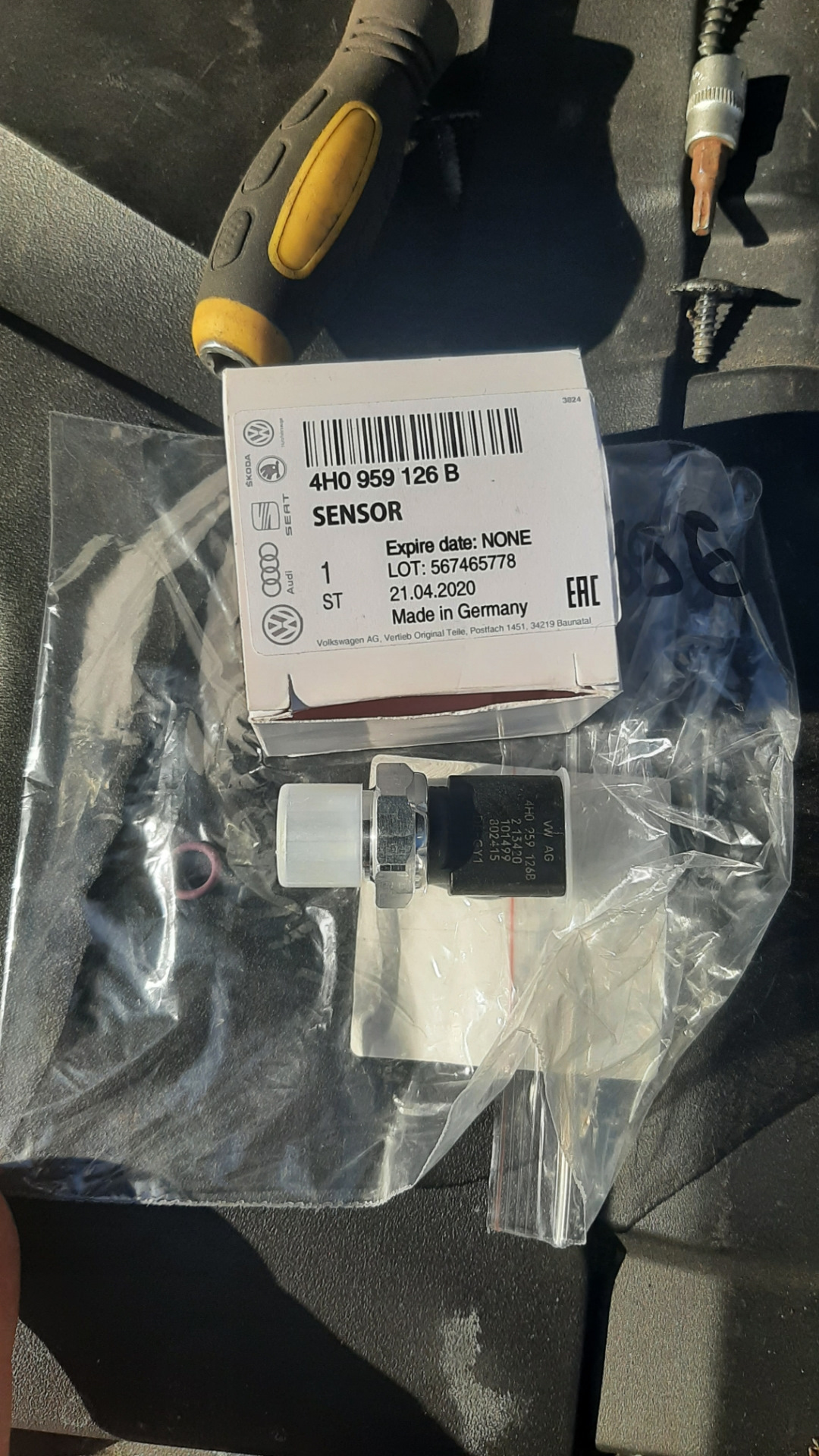 Ремонт кондиционера — Audi A4 Allroad (B8), 2 л, 2011 года | своими ...