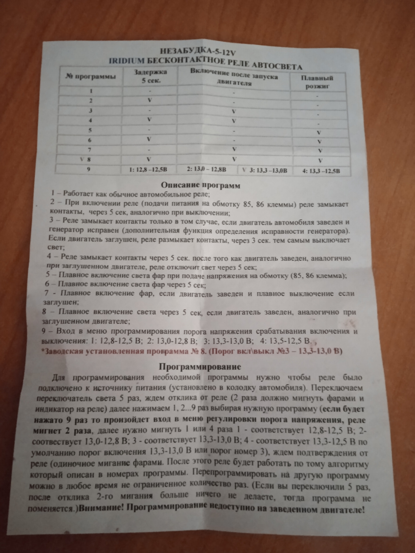 Реле незабудка 5 — Lada 21121, 1,5 л, 2004 года | электроника | DRIVE2