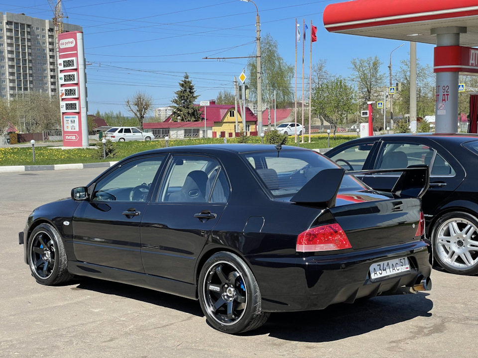 Rays TE37 R18 9j — Mitsubishi Lancer Evolution VIII, 2 л, 2005 года ...