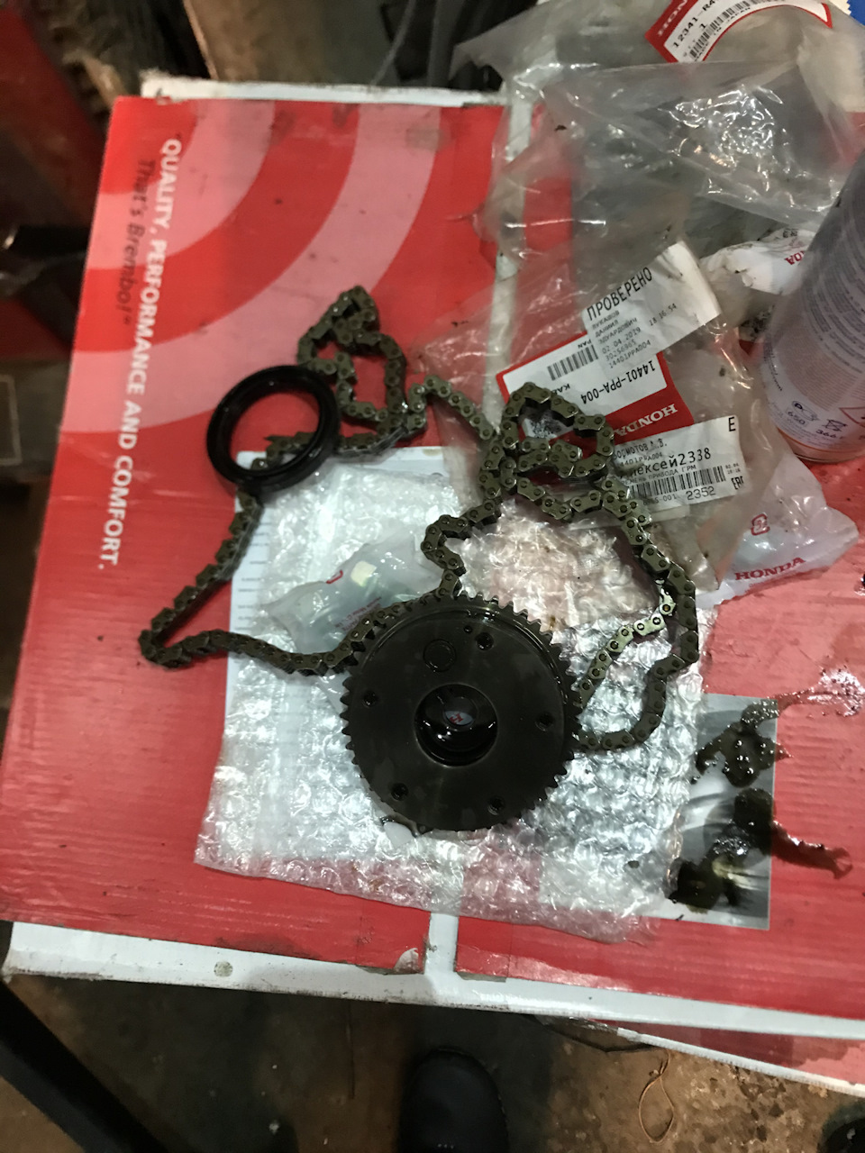 14401PPA004 Цепь (176L) ГРМ OEM Honda | Запчасти на DRIVE2