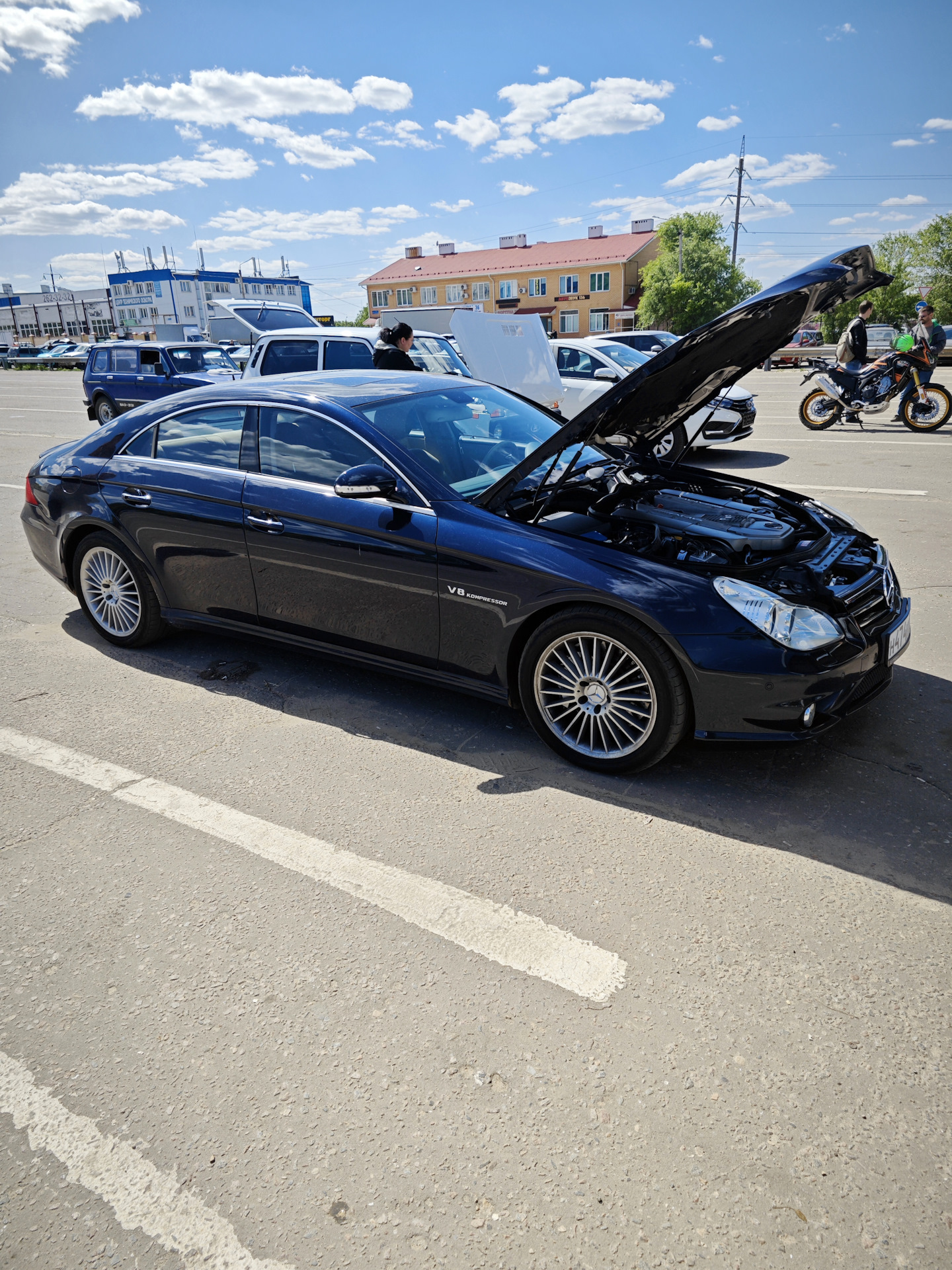 Первые впечатления — Mercedes-Benz CLS 55 AMG (C219), 5,5 л, 2005 года ...