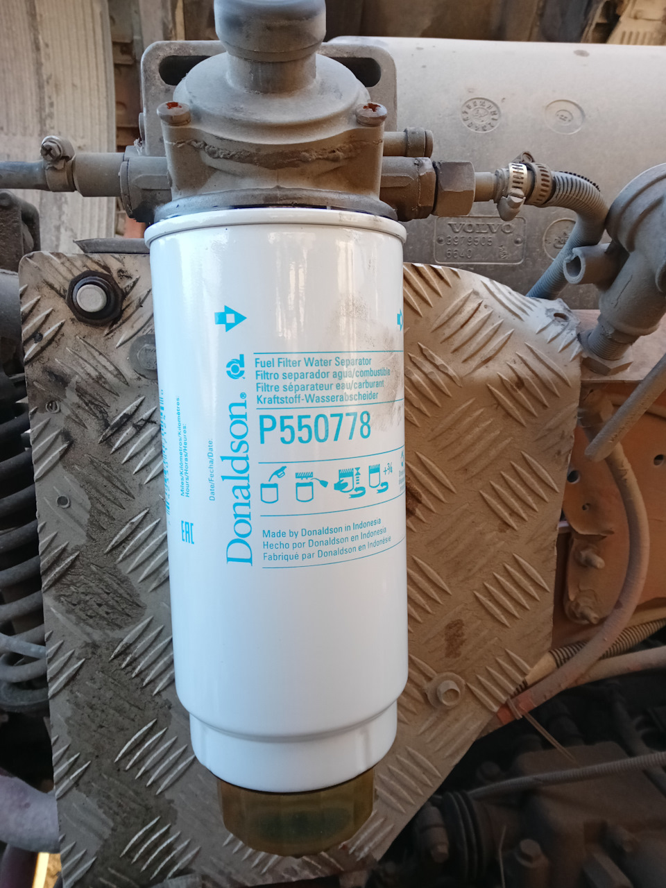 P550778 Фильтр топливный DONALDSON | Запчасти на DRIVE2