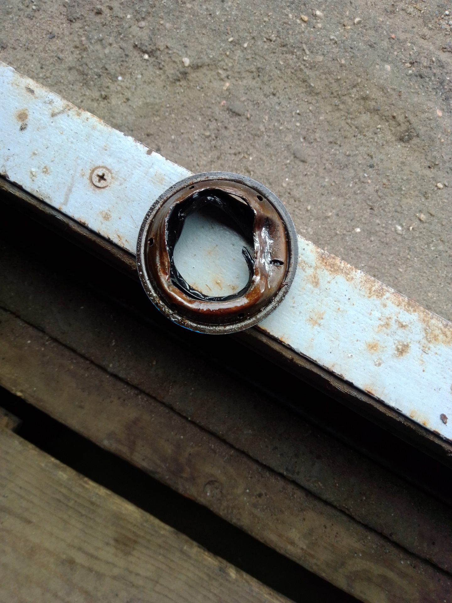 Сальник 5МКПП D33. Очередная замена. — Opel Antara, 2 л, 2008 года ...